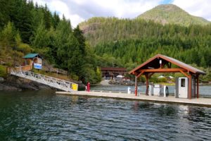 Moutcha Bay Resort in Nootka Sound, Vancouver Island, British Columbia